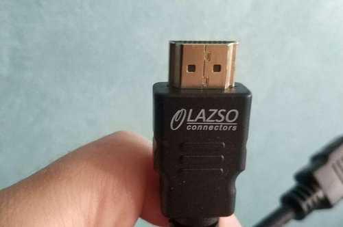 Кабель hdmi 2.0 lazso wh-111