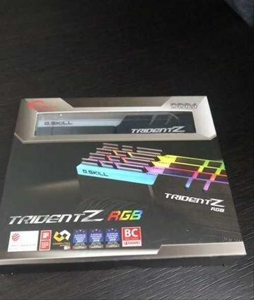 Память G.skill TridentZ RGB (4 x 32GB)