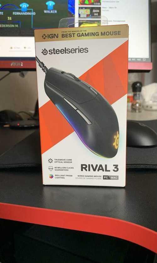 Steel series rival 3