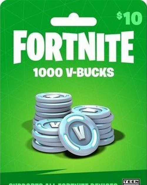 Fortnite - 1000 V-bucks card