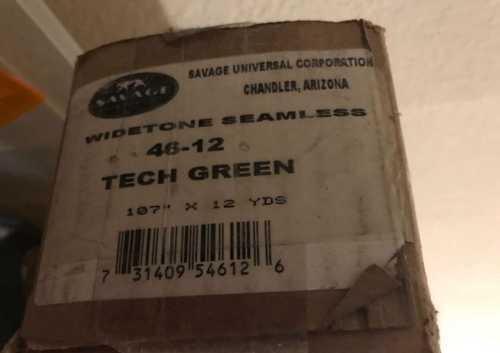Зеленый хромакей Savage 46-12 widetone tech green