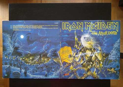 Iron Maiden "Live After Death" 2LP, Spain