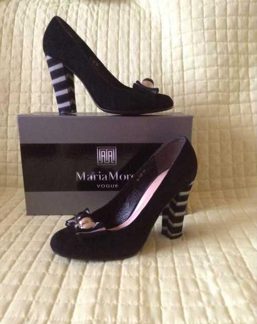 Кожаные Туфли на каблуке MariaMoro