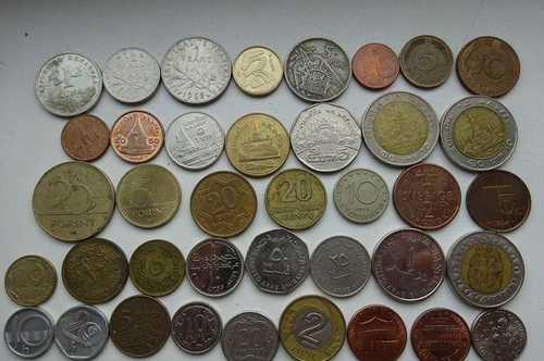 Монеты страны европа африка азия обмен
