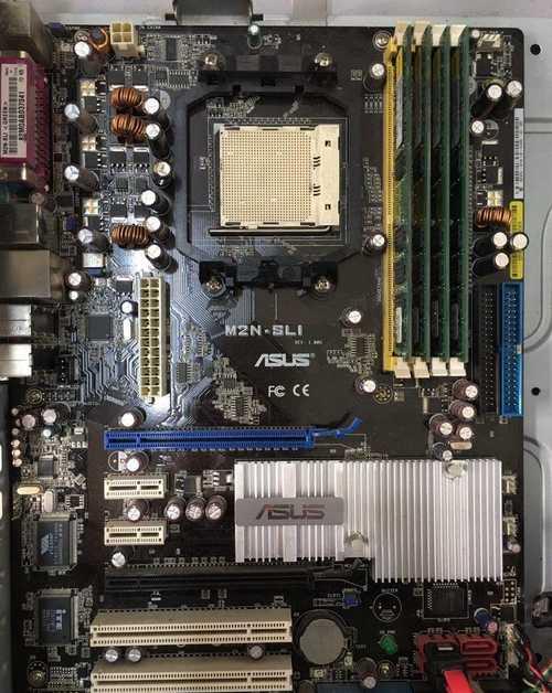 Материнская плата asus M2N SLI (гарантия)