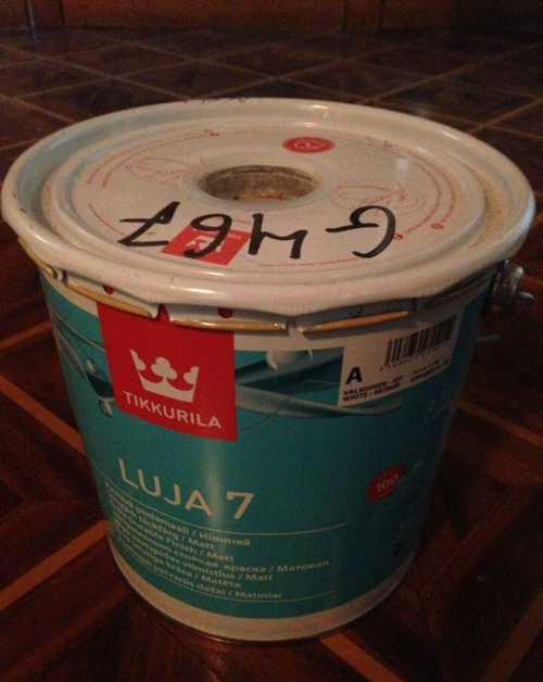 Краска Tikkurila Luja 7, цвет: G467 Herkkusieni