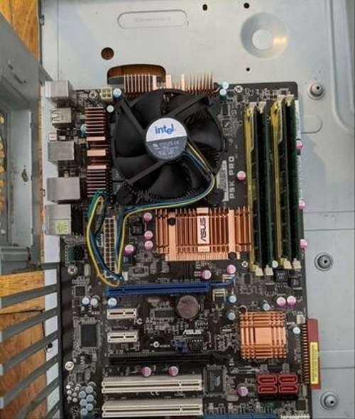 Asus p5k pro, intel xeon e5420