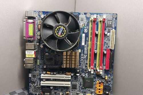 Комплект 775 + Intel Pentium 4 3.2GHz + 2Gb DDR2