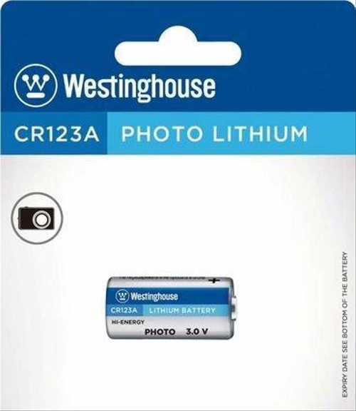 Литиевая батарейка Westinghouse CR123A