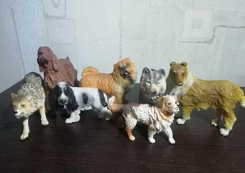 Волки и собаки. Schleich, Collecta