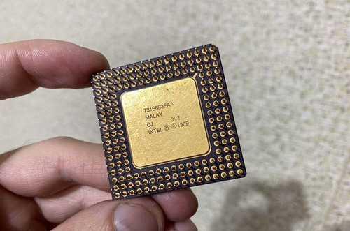 Процессор intel i486DX 1989 года