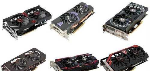 Видеокарты AMD RX от R5 до RX 6900XT