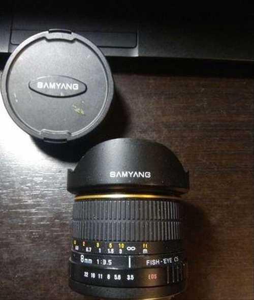 Samyang 8mm f/3.5 Fisheye Canon EF