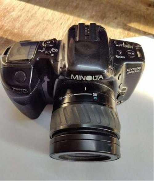 Зеркальный фотоаппарат Minolta Dynax500si 35-80 мм