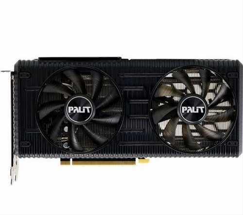 Видеокарта Palit GeForce RTX 3060 12288Mb, Dual OC 12G (NE63060T19K9-190AD) 1xhdmi, 3xDP, Ret