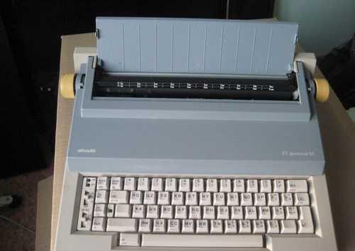 Печатная машинка электр. Olivetti ET 55