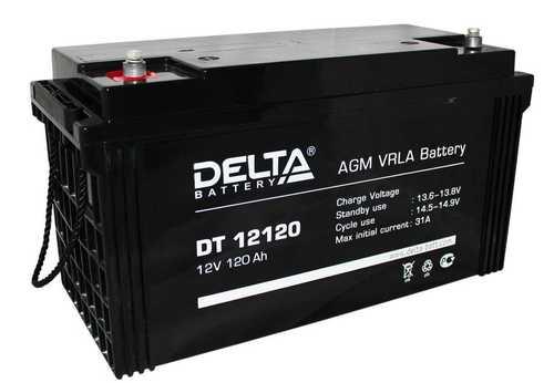 Аккумуляторы для ибп Delta DT12120, 120А*ч