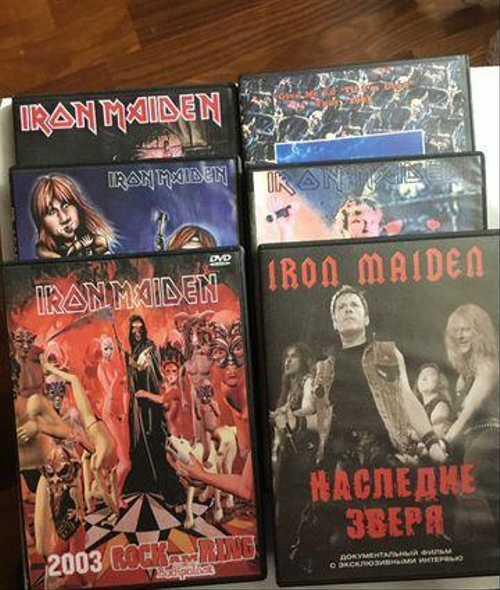 Документалка и бутлеги Iron Maiden на DVD