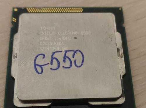 Процессор Intel Pentium G550 1155, 2CPU