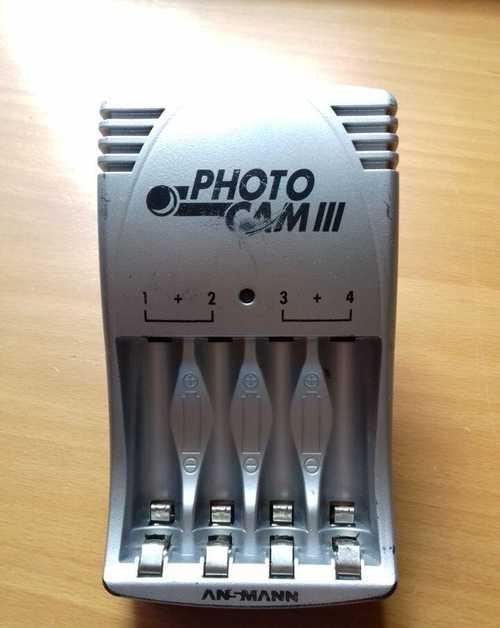 Зарядка для аккумул. батареек Ansmann Photocam III