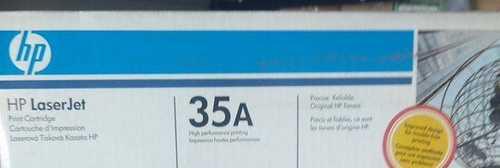 Картридж HP LJ P1005/P1006 (оригинал), CB435A