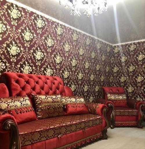 Комплект «Император» диван, 2 кресла и пуф