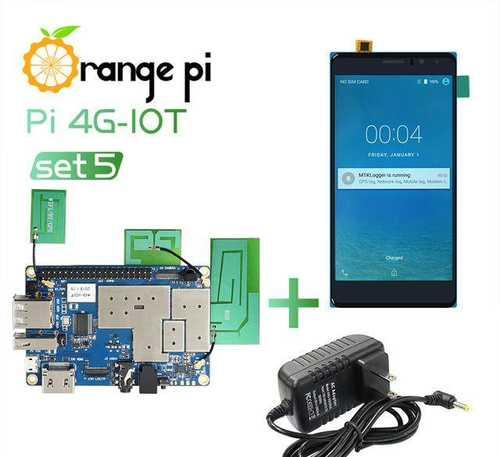 Orange PI 4g-iot с сенсорным дисплеем Москва | Festima.Ru (321073918)