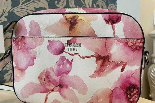Сумка натуральная кожа Guess, оригинал