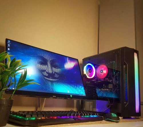 Игровой компьютер Nvidia 4GB intel i7"Vendeta rgb"