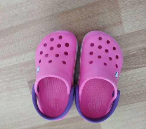 Сабо Crocs для девочки