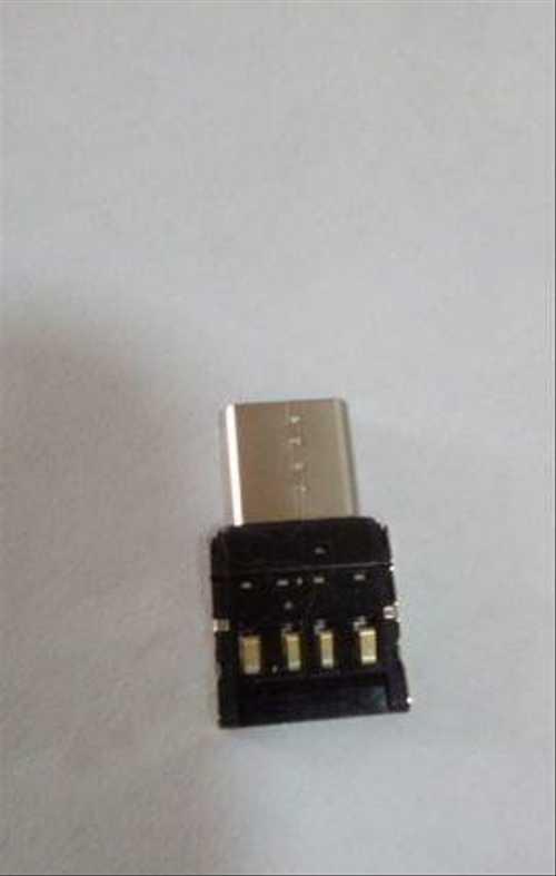 Мини-кардридер, адаптер USB Type-C к U
