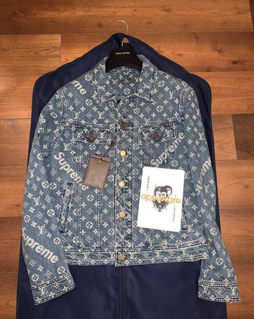Supreme x Louis Vuitton Denim Trucker Jacket