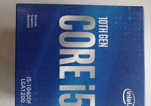 Процессор lntel core i5-10400F