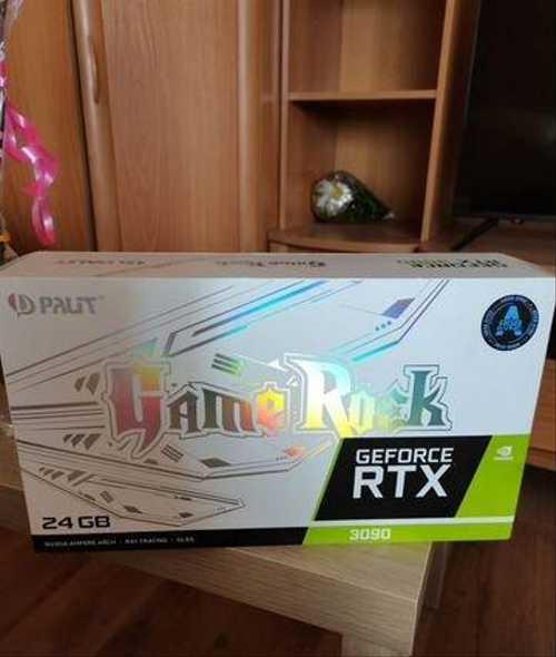 Видеокарта Palit GeForce RTX 3090 GameRock