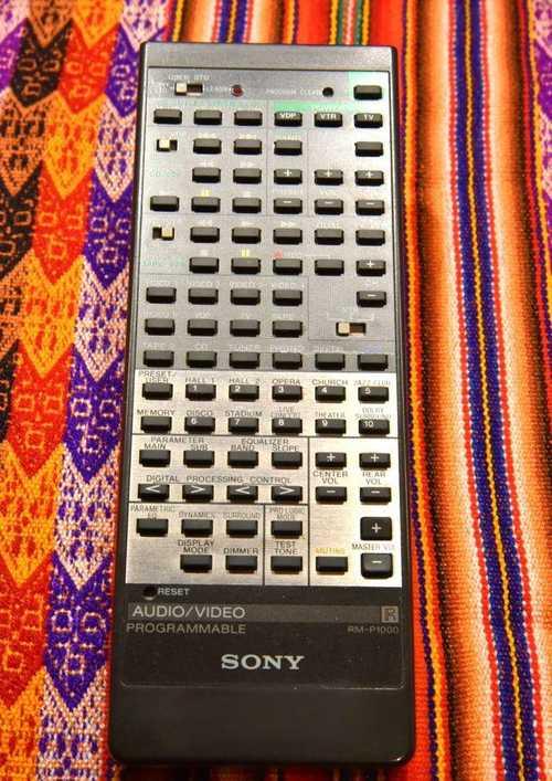 Оригинальный пульт ду Sony TA-E1000ESD (RM-P1000)