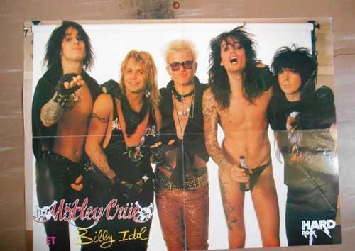 Постер motley crue billy idol suicadal tendencies