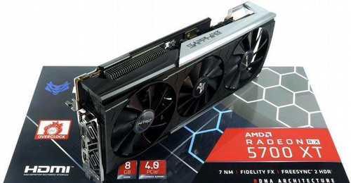 Видеокарта Radeon RX 5700XT 8 gb Saphire Nitro +