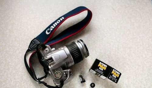 Пленочный фотоаппарат canon 300 V+чб пленка
