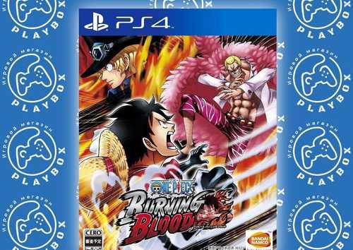 One Piece Burning Blood PS4 новый