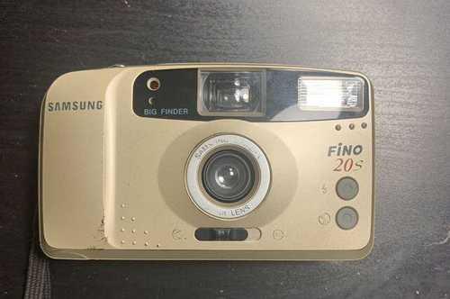 Плёночный фотоаппарат samsung fino 20s