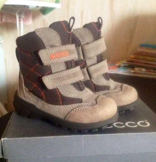 Ботинки зимние Ecco goretex р.23