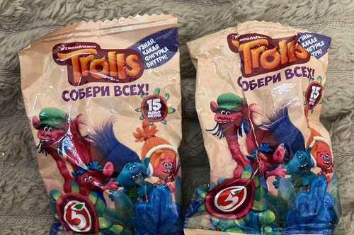 Ластики trolls из пятерочки