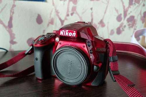 Фотоаппарат Nikon d5300 red body