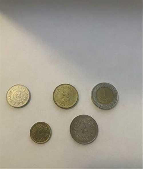 Набор монет Египет - проф