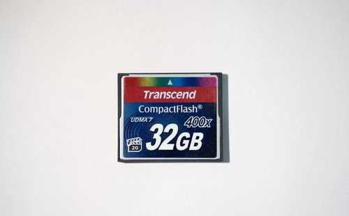 Карта памяти Transcend CF 32GB 400x