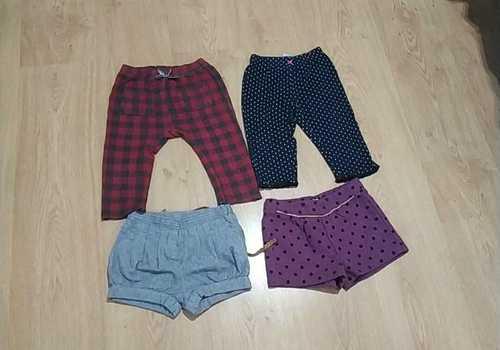 Штаны, шорты на 1-2 года