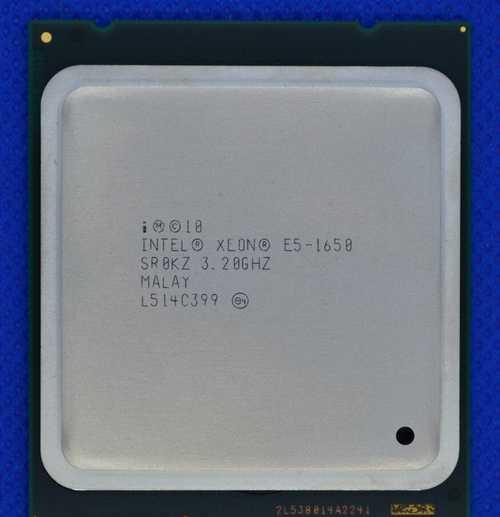 Intel Xeon E5-1650 (i7 3930k) LGA2011/X79