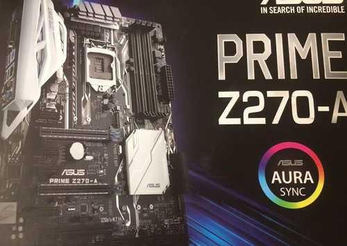 Asus prime Z 270 - A LGA1151