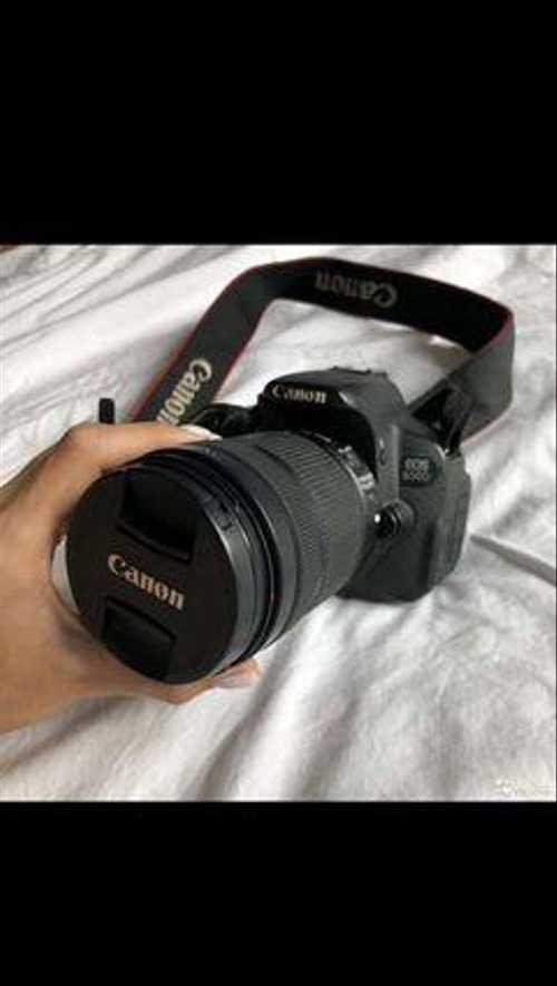 Зеркальный фотоаппарат canon 650 d kit обиектив 18