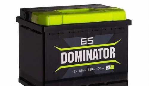 Аккумулятор автомобильный Dominator 65Ач обрат.пол